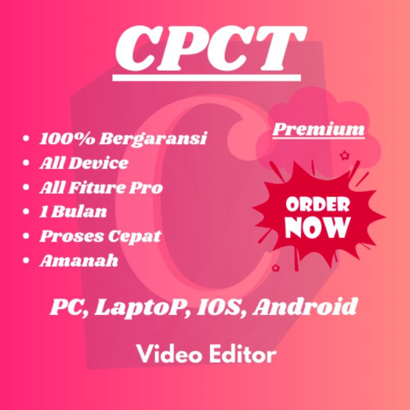 Jual Changcut P*R*O P*r*e*m*i*u*m editor 1 bulan All device IOS PC ...
