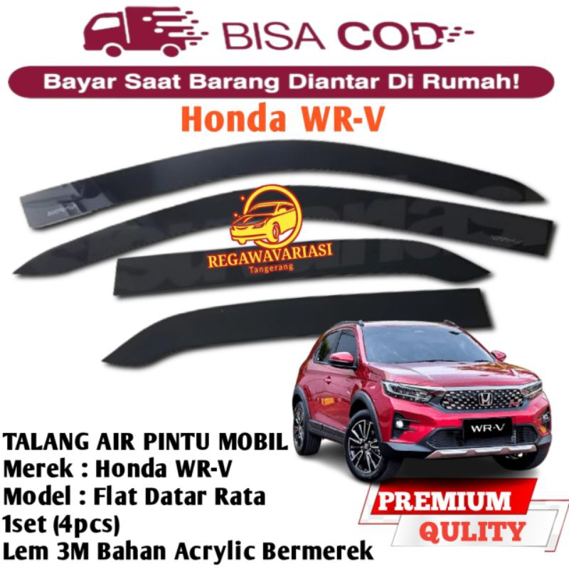 Jual talang air mobil Honda WRV 2022-2025 Premium Quality 4pintu | Shopee Indonesia