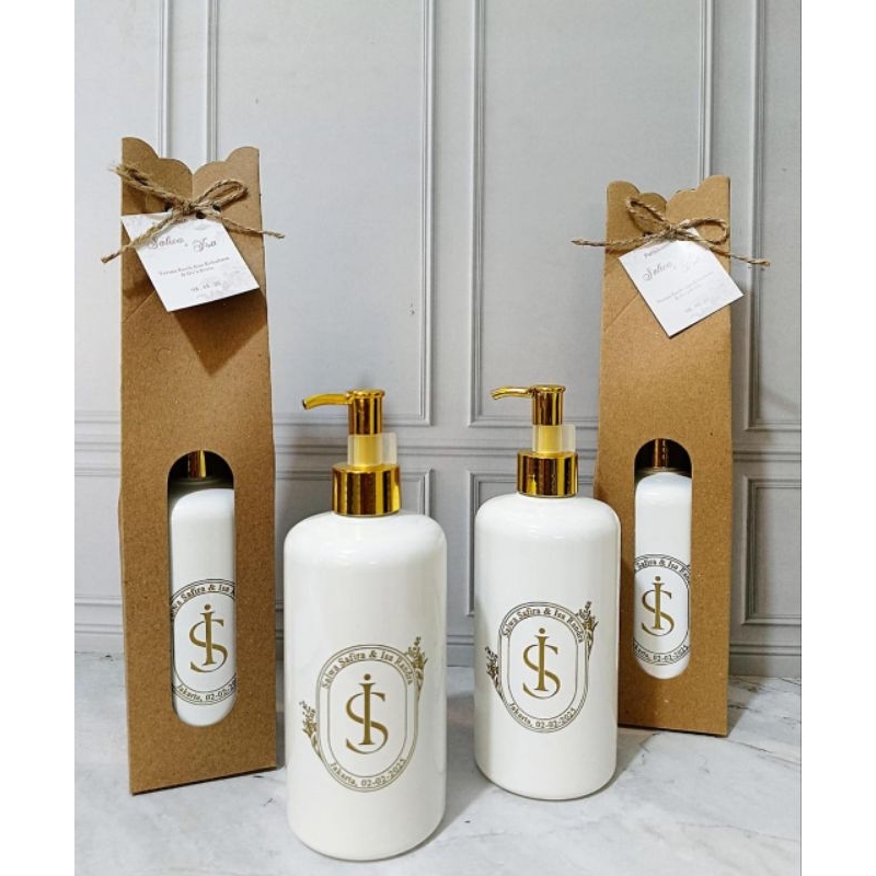 Jual BOTOL SABUN POMP DOVE 500ML FREE CUSTOM CETAK NAMA LOGO DAN KEMAS ...