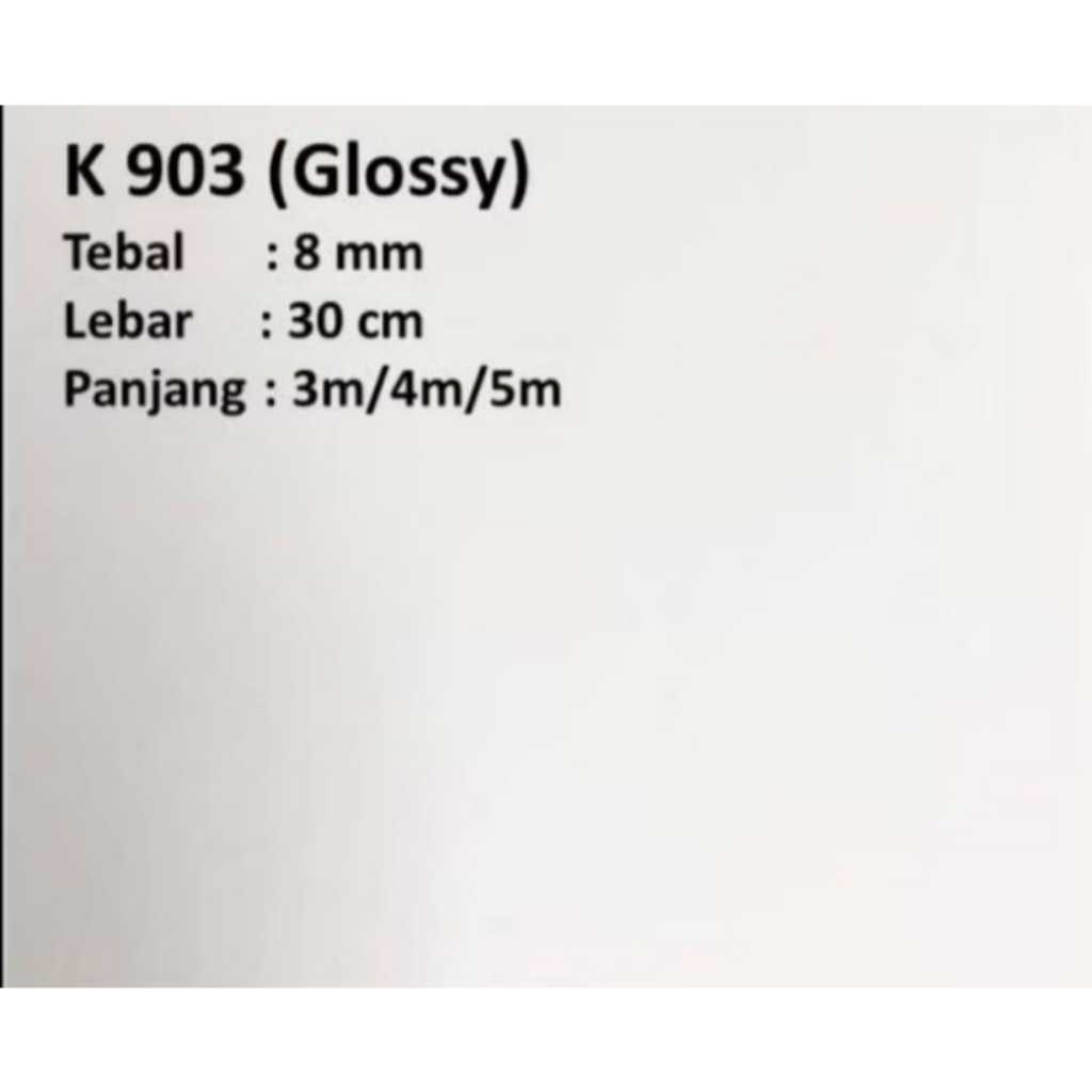 Jual Shunda Plafon PVC K-903 Putih Glossy | Shopee Indonesia