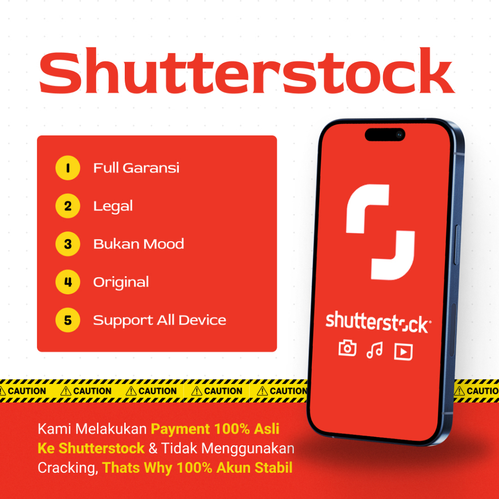 Jual SHUTTERSTOCK PREMIUM 1 BULAN BERGARANSI PROSES CEPAT | Shopee Indonesia