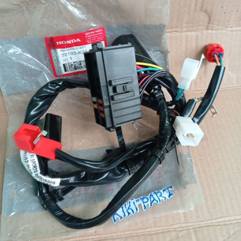 Jual KABEL BODI AKI BATERAI BEAT POP BEAT ESP FI SCOOPY FI K25 | Shopee ...