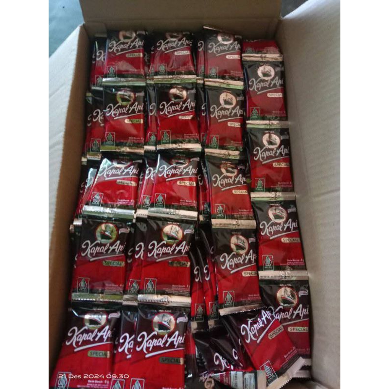 Jual KOPI KAPAL API SPECIAL MINI 10SACHET 6GR | Shopee Indonesia