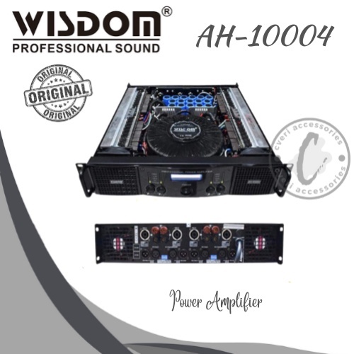 Jual Wisdom AH-10004 Power Amplifier Original Power Ampli Wisdom ...