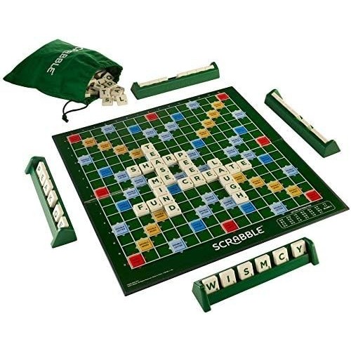 Jual DD - Mainan Edukasi Susun Huruf Kata Scrabble - Permainan Papan ...