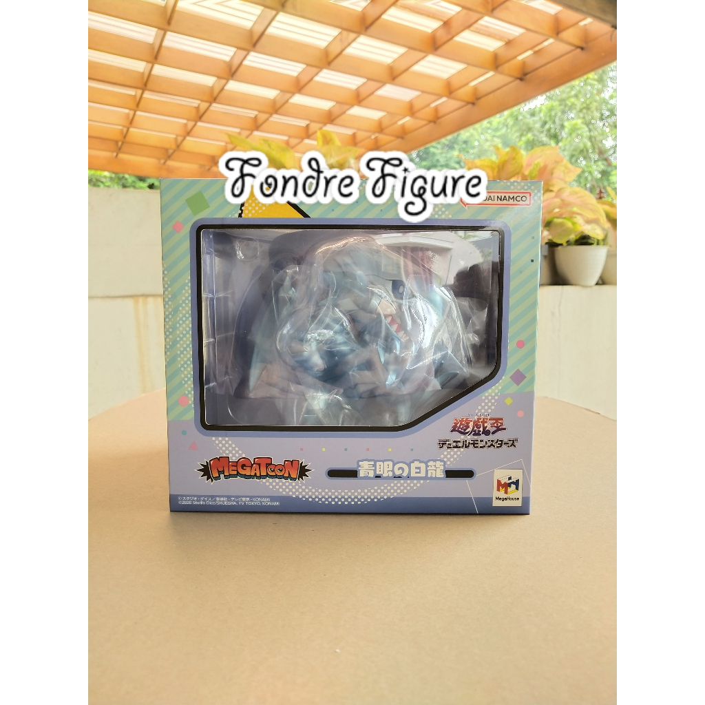 Jual ORIGINAL MEGATOON YU GI OH DUEL MONSTER BLUE EYES WHITE DRAGON ...