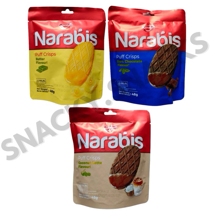 Jual Naraya Narabis Puff Crisps Pouch 48g | Shopee Indonesia