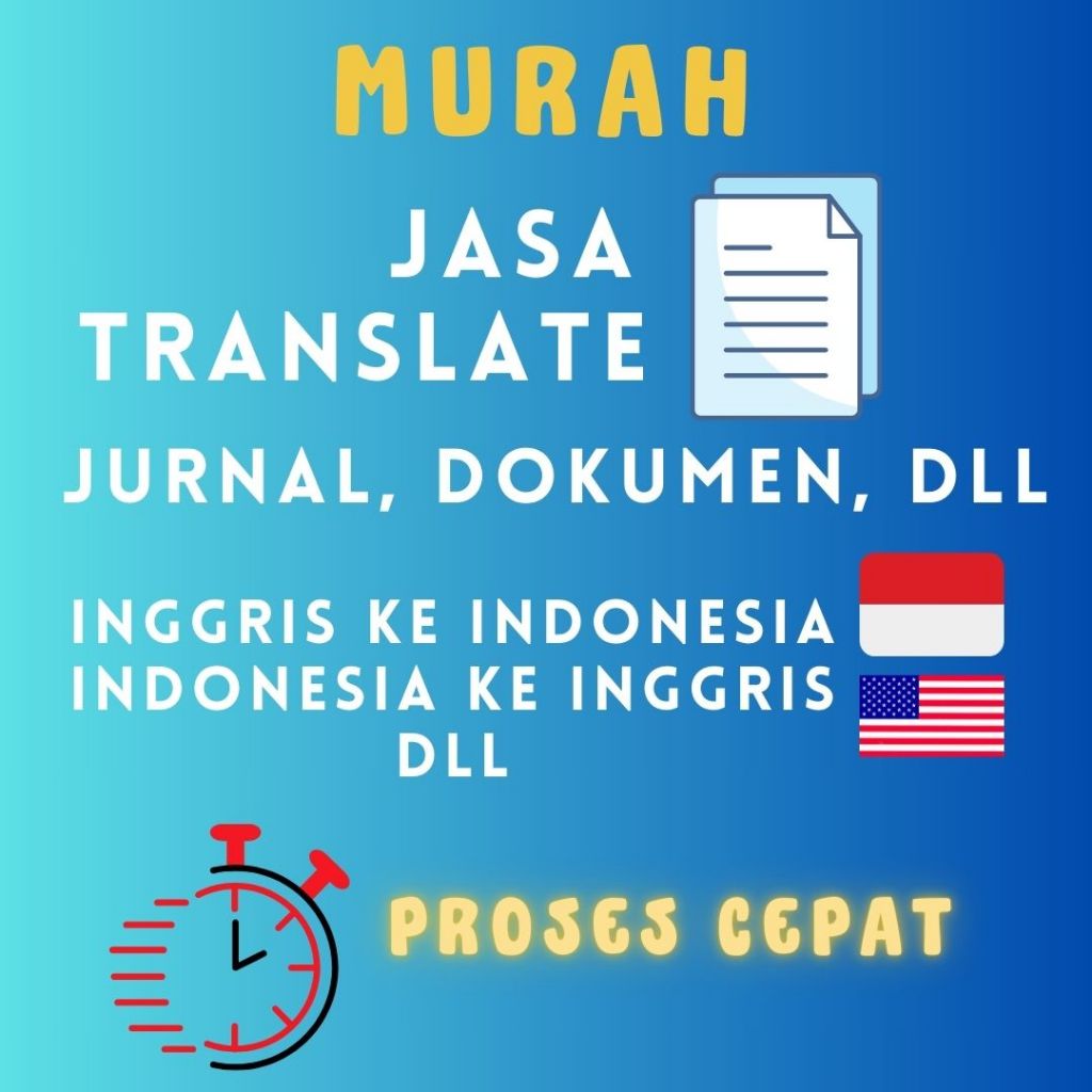 Jual Translate Jurnal Internasional Bahasa Inggris Ke Indonesia ...