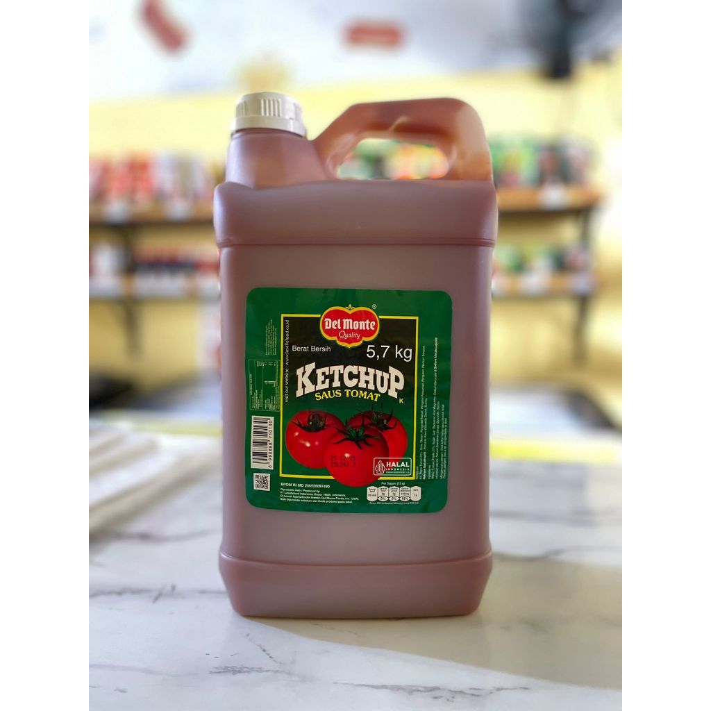 Jual Del Monte Tomato Ketchup Galon 5,7kg I Saus Tomat | Shopee Indonesia