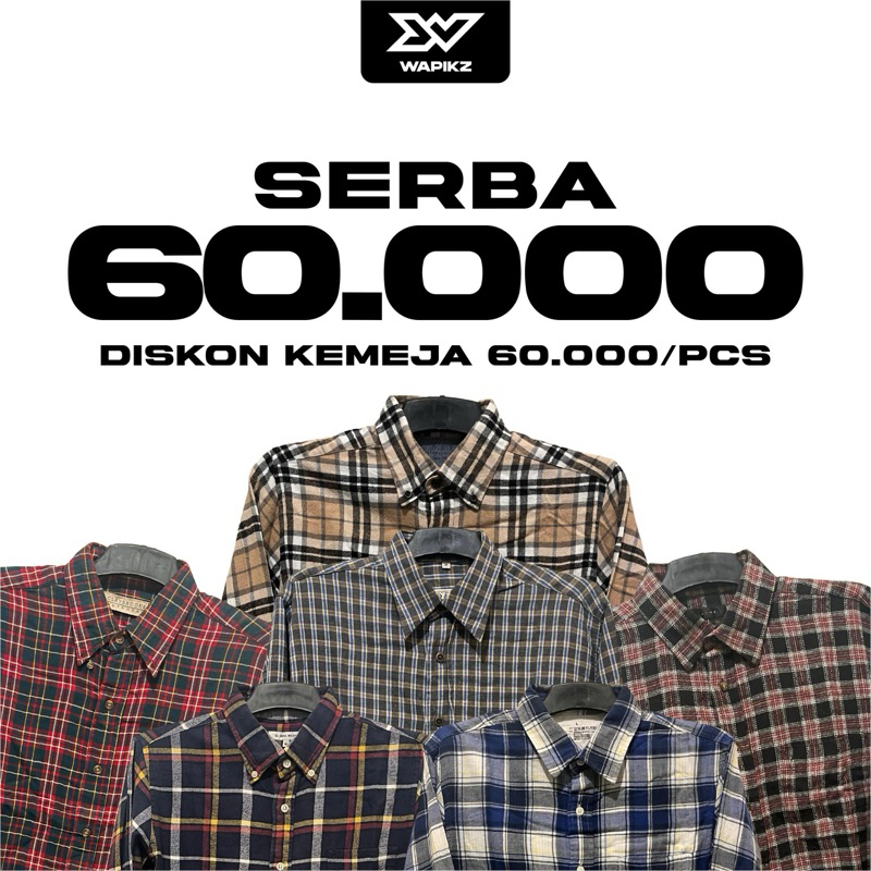 Jual Kemeja Flanel Premium - Hanya 60RB! | Shopee Indonesia