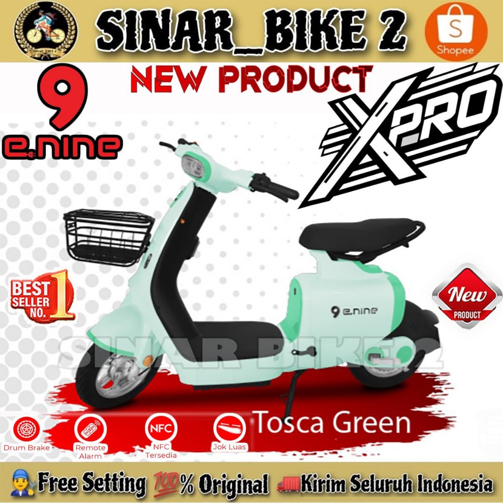 Jual Sepeda Listrik 9 E-NINE X PRO 650 Watt Electric Bike | Shopee ...