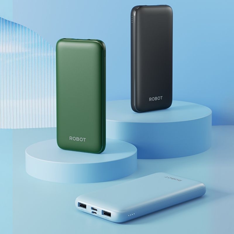 Jual POWER BANK ROBOT 10000MAH RT180S ORIGINAL | Shopee Indonesia