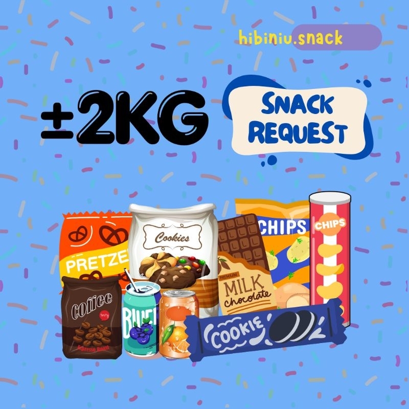 Jual [HIBINIU] ETA SNACK REQUEST 2KG BACA DESKRIPSI YAA | Shopee Indonesia