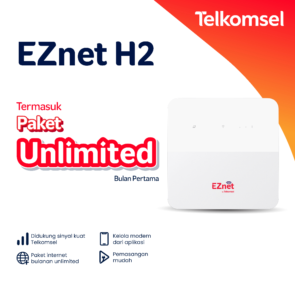 Jual EZnet H2 Wireless + Paket Unlimited | Shopee Indonesia