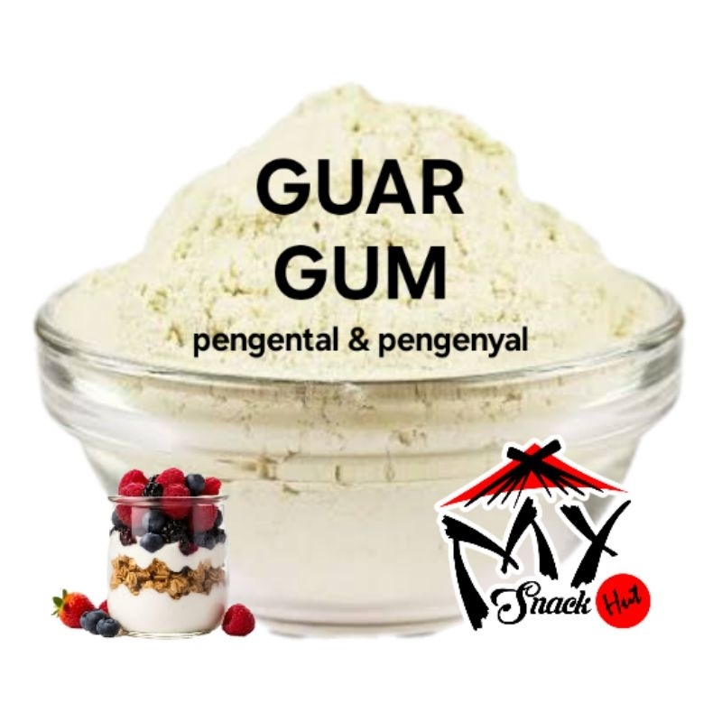 Jual GUAR GUM FOOD GRADE 1KG PENGENTAL MAKANAN STABILIZER YOGURT ...