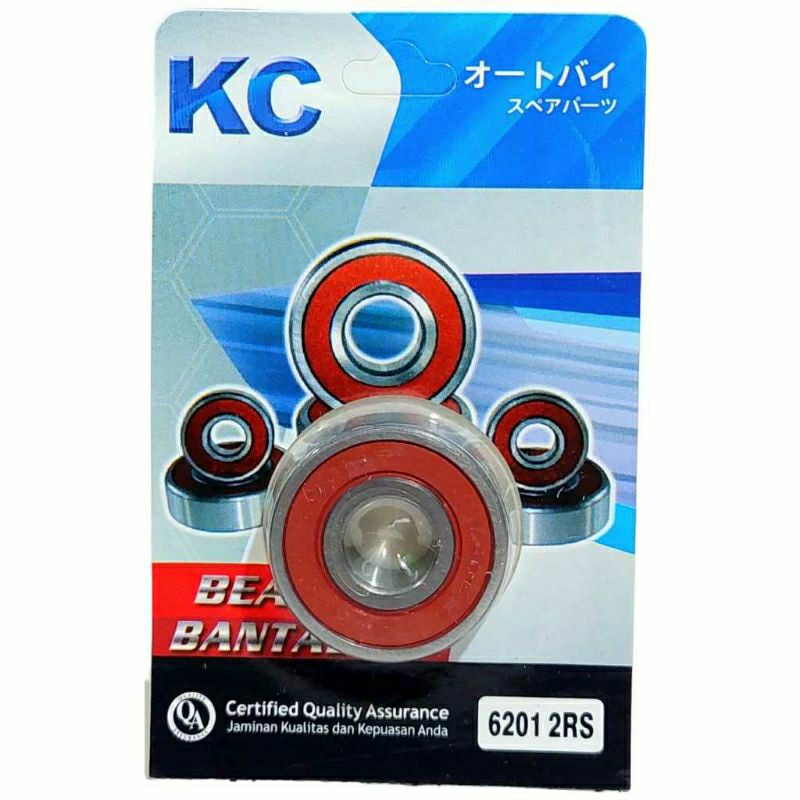 Jual Bearing 6201 2RS Laher Roda Depan BeAT Scoopy Spacy Vario 110 125 ...