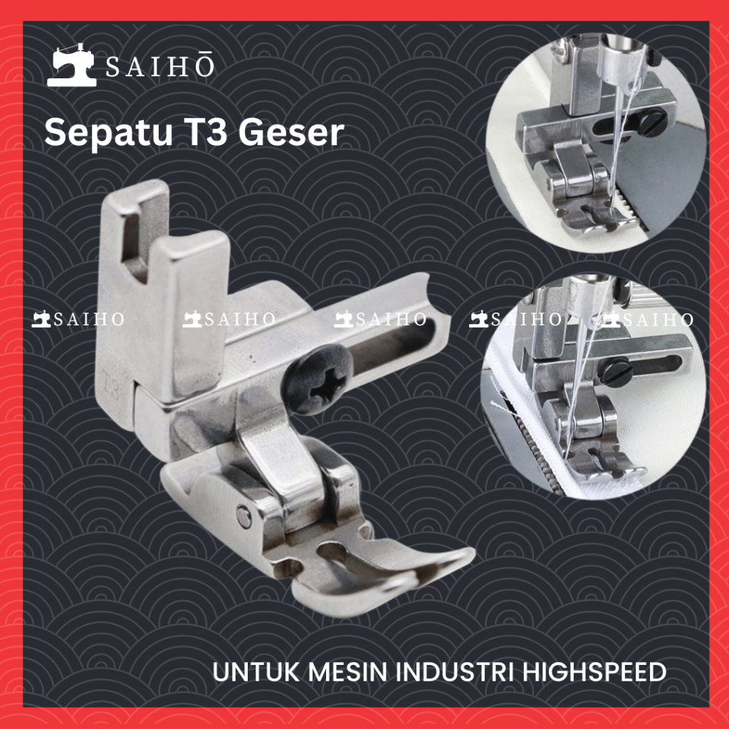 Jual SEPATU T3 GESER 3IN1 UNTUK JAHIT LURUS DAN RESLETING MESIN JAHIT HIGHSPEED INDUSTRI JARUM 1 ...