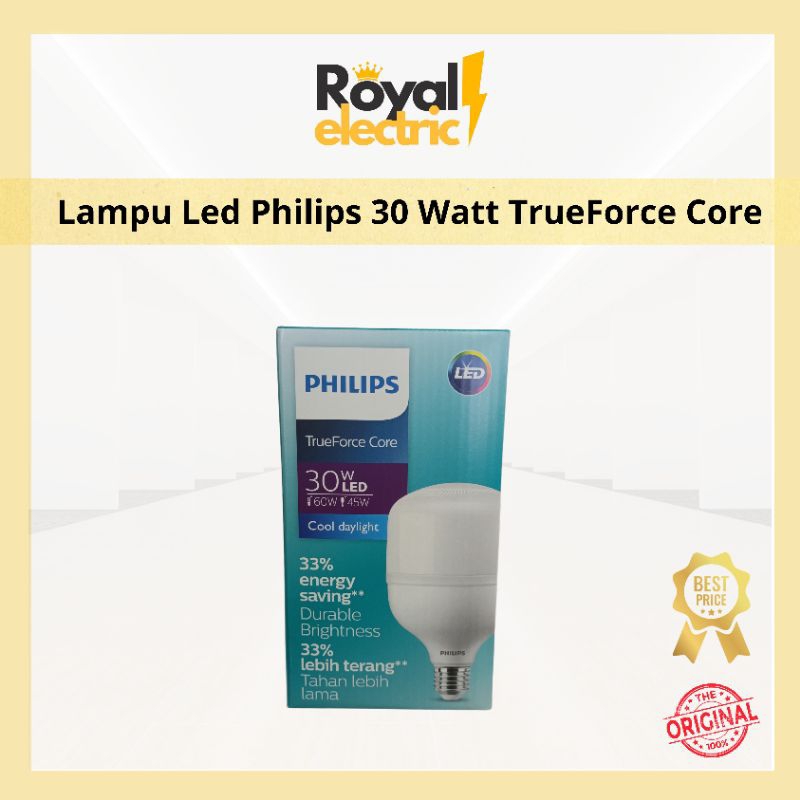 Jual Lampu Led Philips TrueForce Core 30/40/50 Watt | Shopee Indonesia