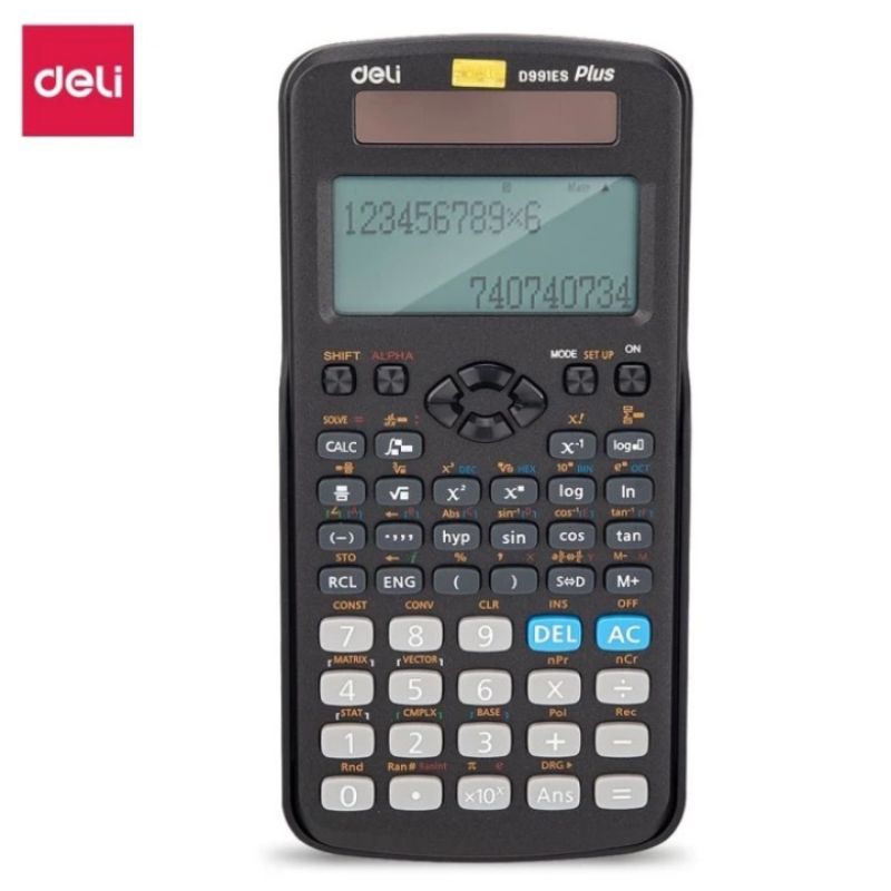 Jual Kalkulator / Calculator Scientific Deli 991ES Plus | Shopee Indonesia