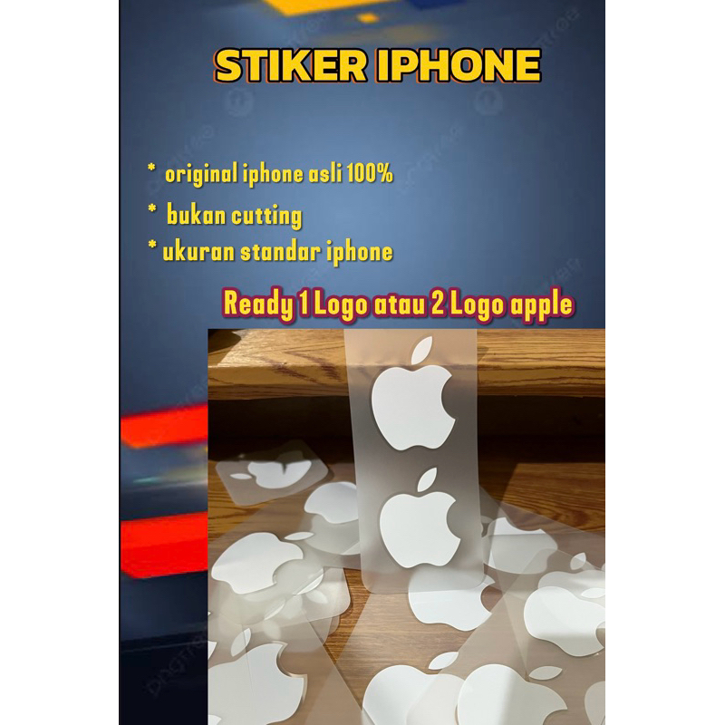 Jual Label stiker iphone original | Shopee Indonesia