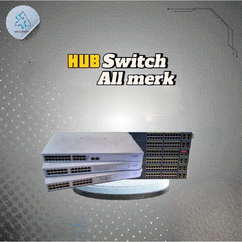 Jual HUB SWITCH 1000 GIGABIT 24 PORT RACK MOUNT TP-LINK HIK VISION ...