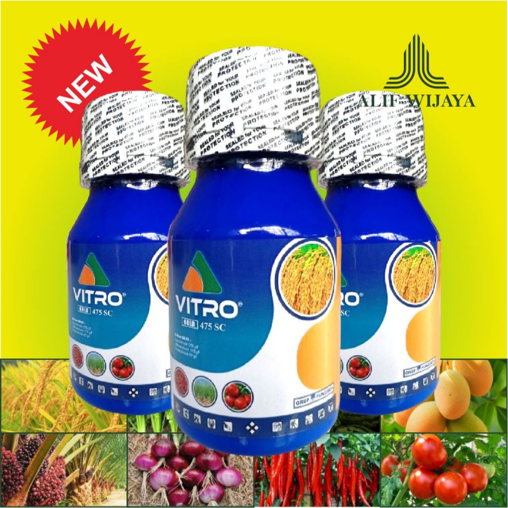 Jual VITRO GOLD 475 SC - Fungisida Sistemik & Kontak dengan ZPT untuk ...