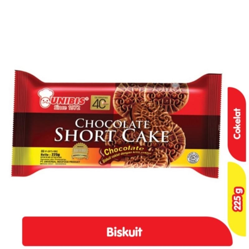 Jual UNIBIS CHOCOLATE SHORT CAKE 225G | Shopee Indonesia
