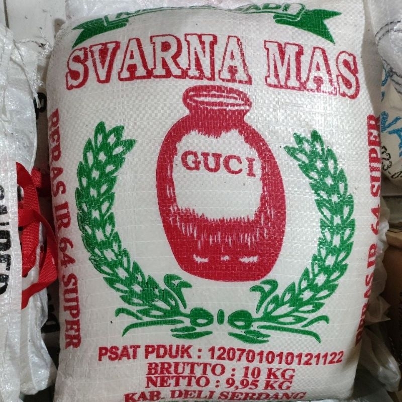 Jual BERAS GUCCI SVARNA MAS 10 KG | Shopee Indonesia