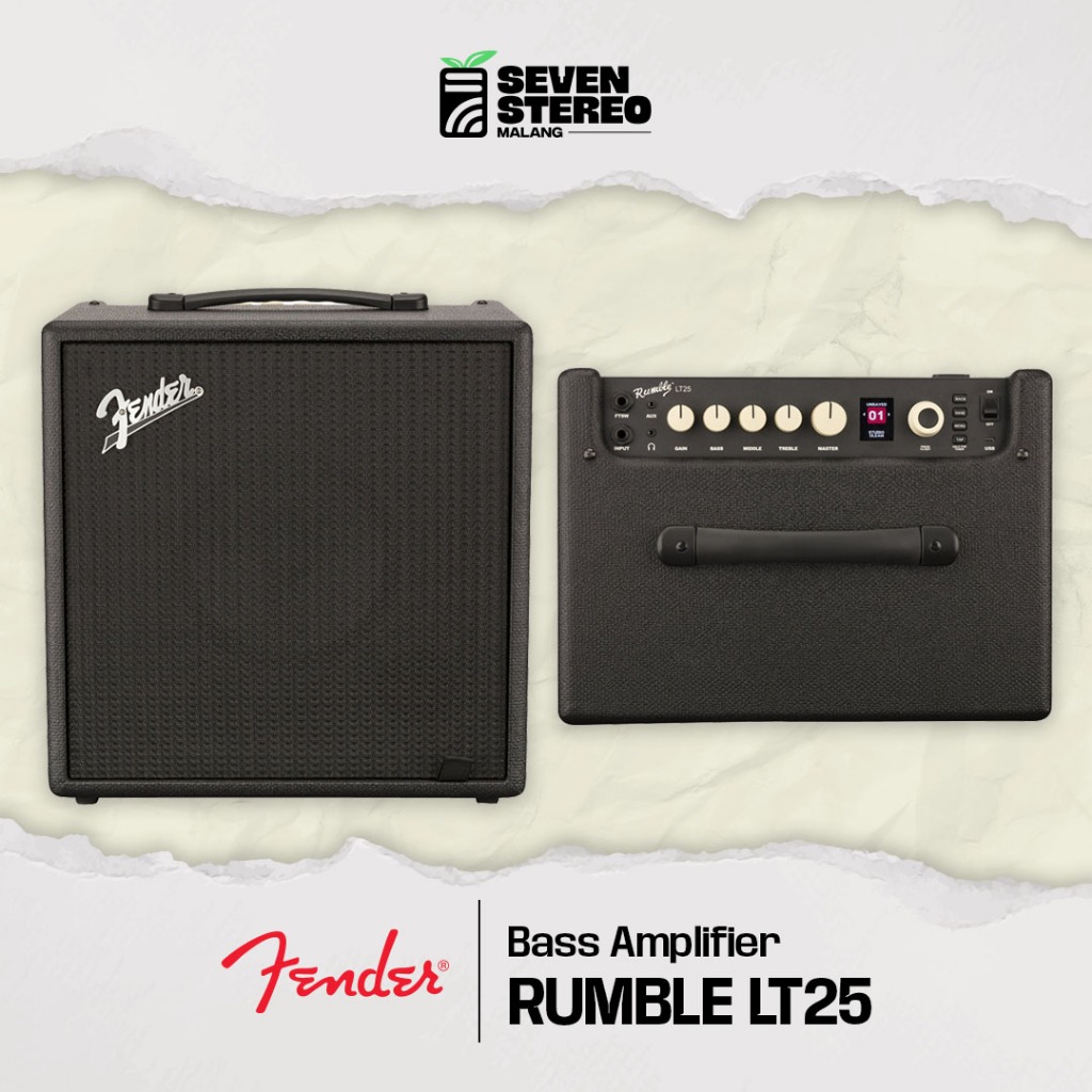 Jual Fender Rumble LT25 Bass Combo Amplifier Ampli Bass | Shopee Indonesia
