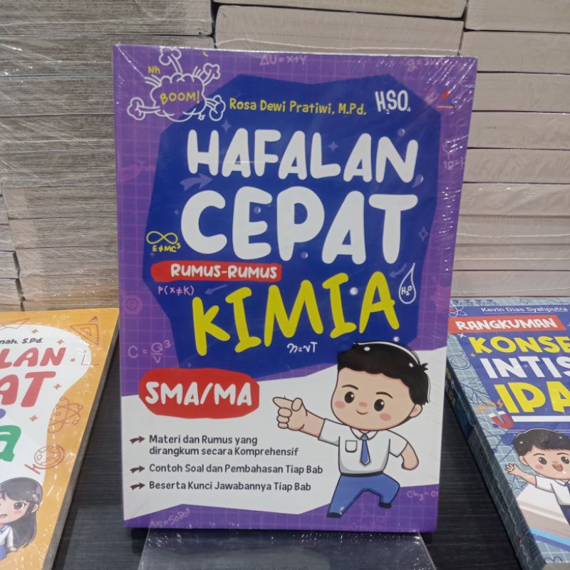 Jual Buku Hafalan Cepat Rumus-rumus kimia SMA/MA | Shopee Indonesia