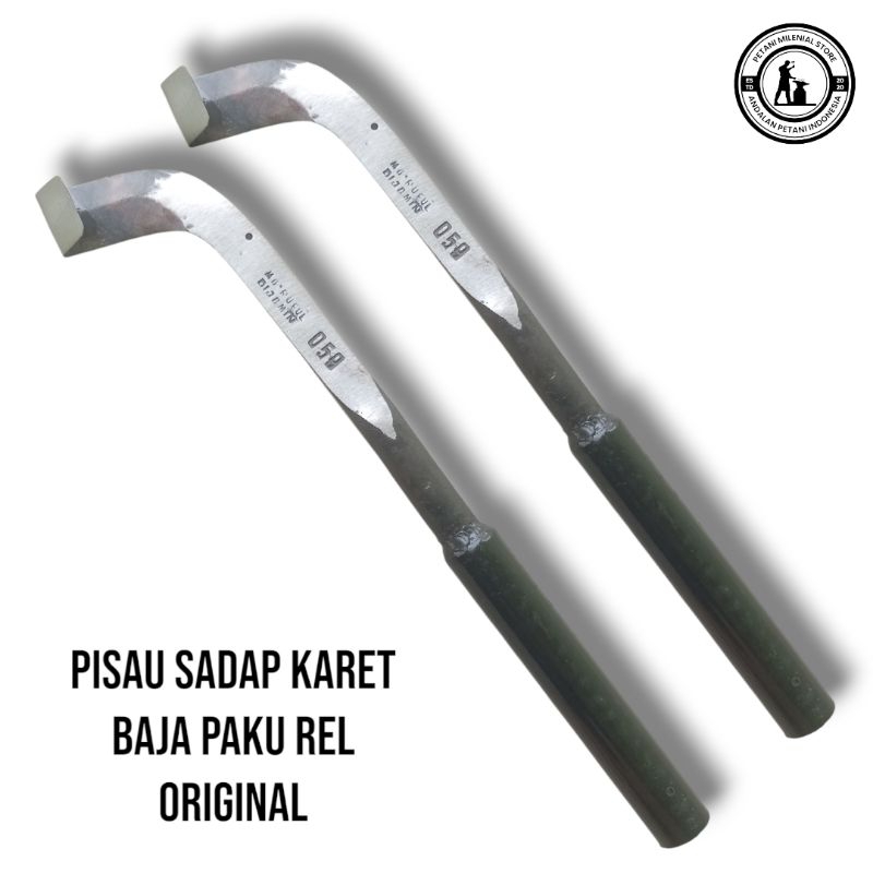 Jual PISAU SADAP KARET BAJA PUTIH NO.1/PISAU DERES KARET/PISAU TOREH ...
