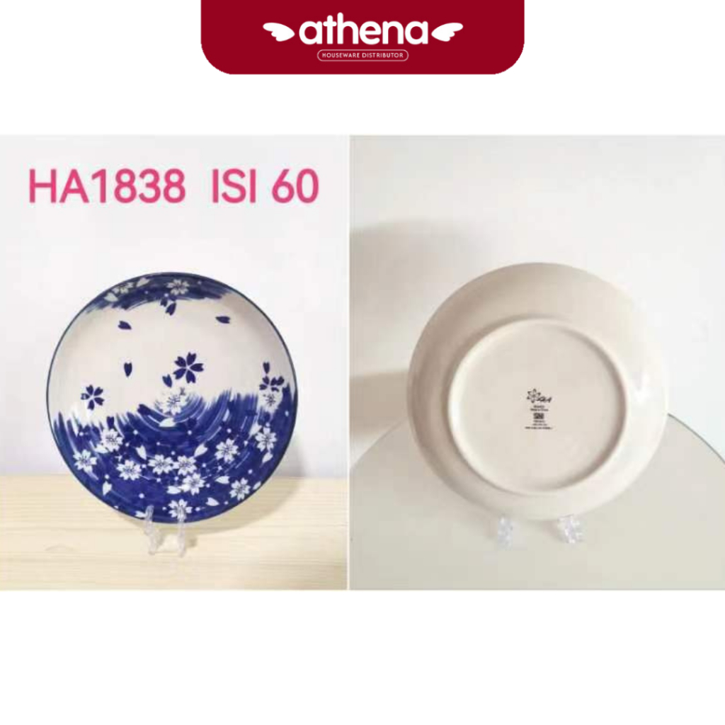 Jual PIRING KERAMIK MOTIF / PIRING KERAMIK CANTIK / PIRING MAKAN ...