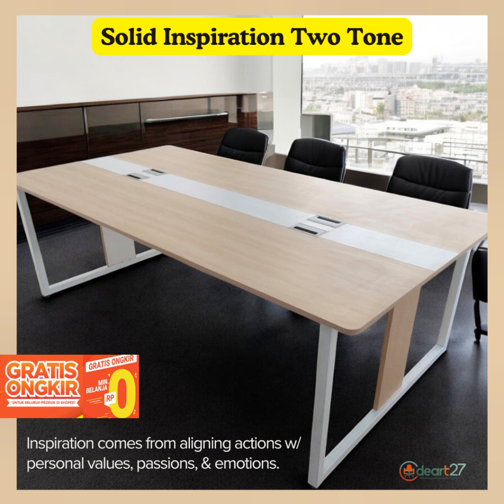 Jual SOLID INSPIRE Meeting Table | Shopee Indonesia