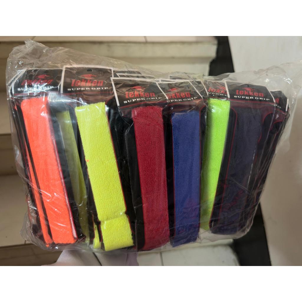 Jual [60 PCS] GRIP RAKET BADMINTON / GRIP HANDUK TEKKEN / TOWEL GRIP ...