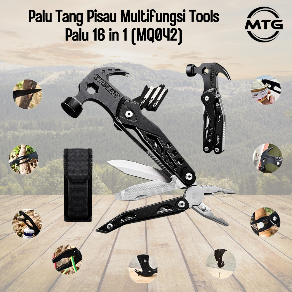 Jual MTG Palu Multifungsi / Palu Tang Lipat Multifunctional Axe Hammer ...