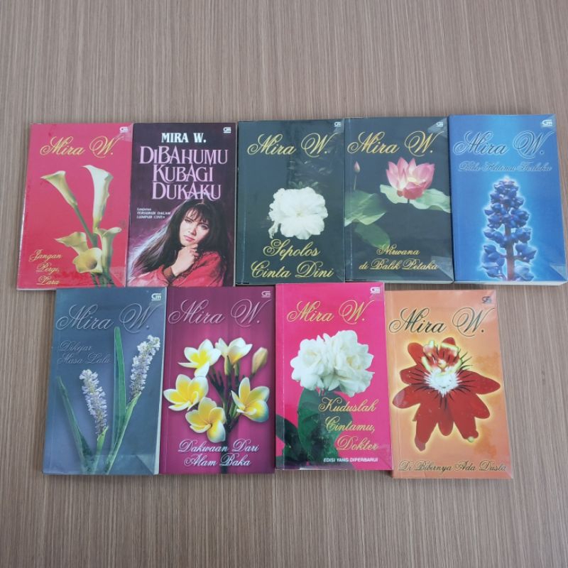 Jual Kumpulan Novel Mira W Original Cabutan | Shopee Indonesia