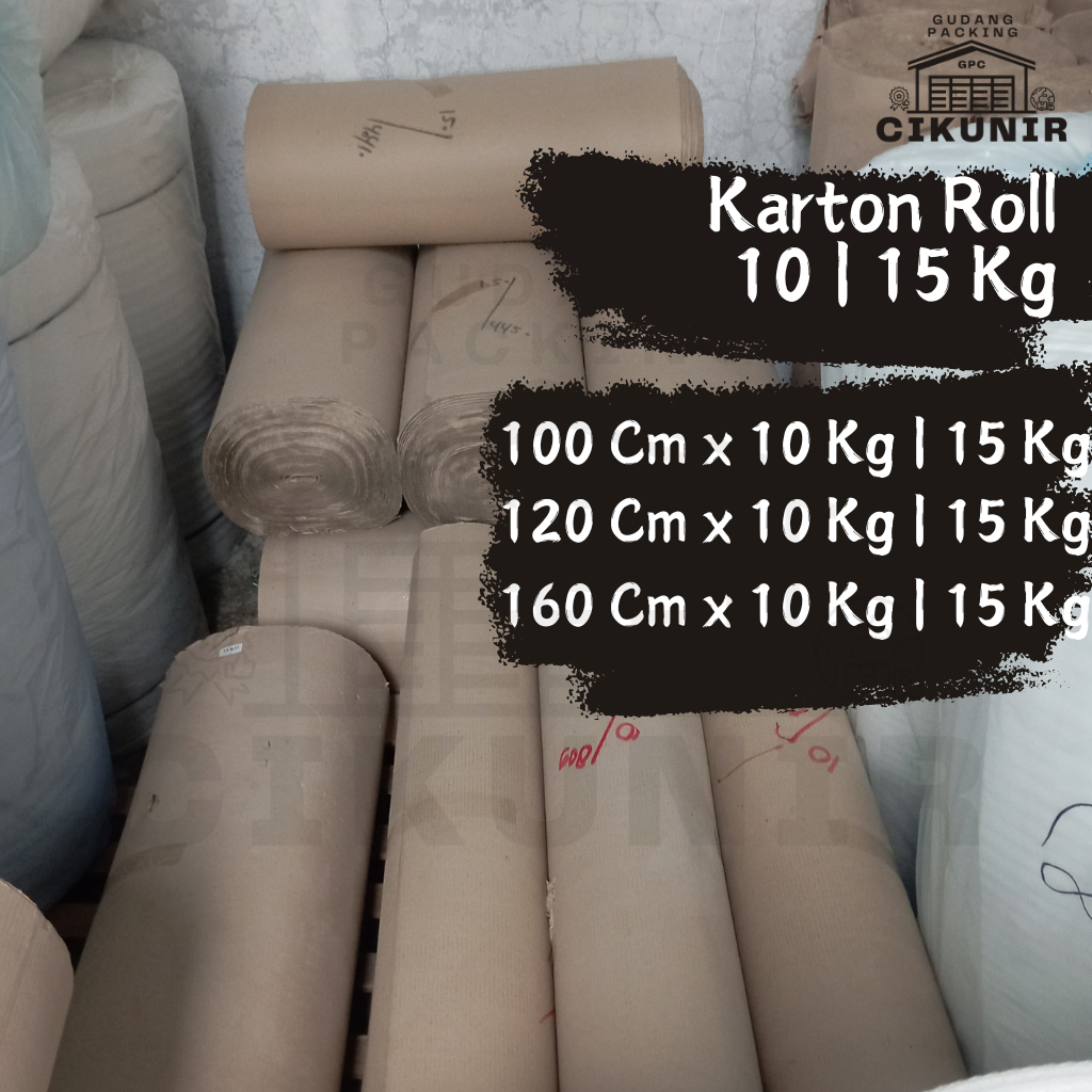 Jual Kardus Roll / Karton roll / Dus Gulungan / Single Face ...