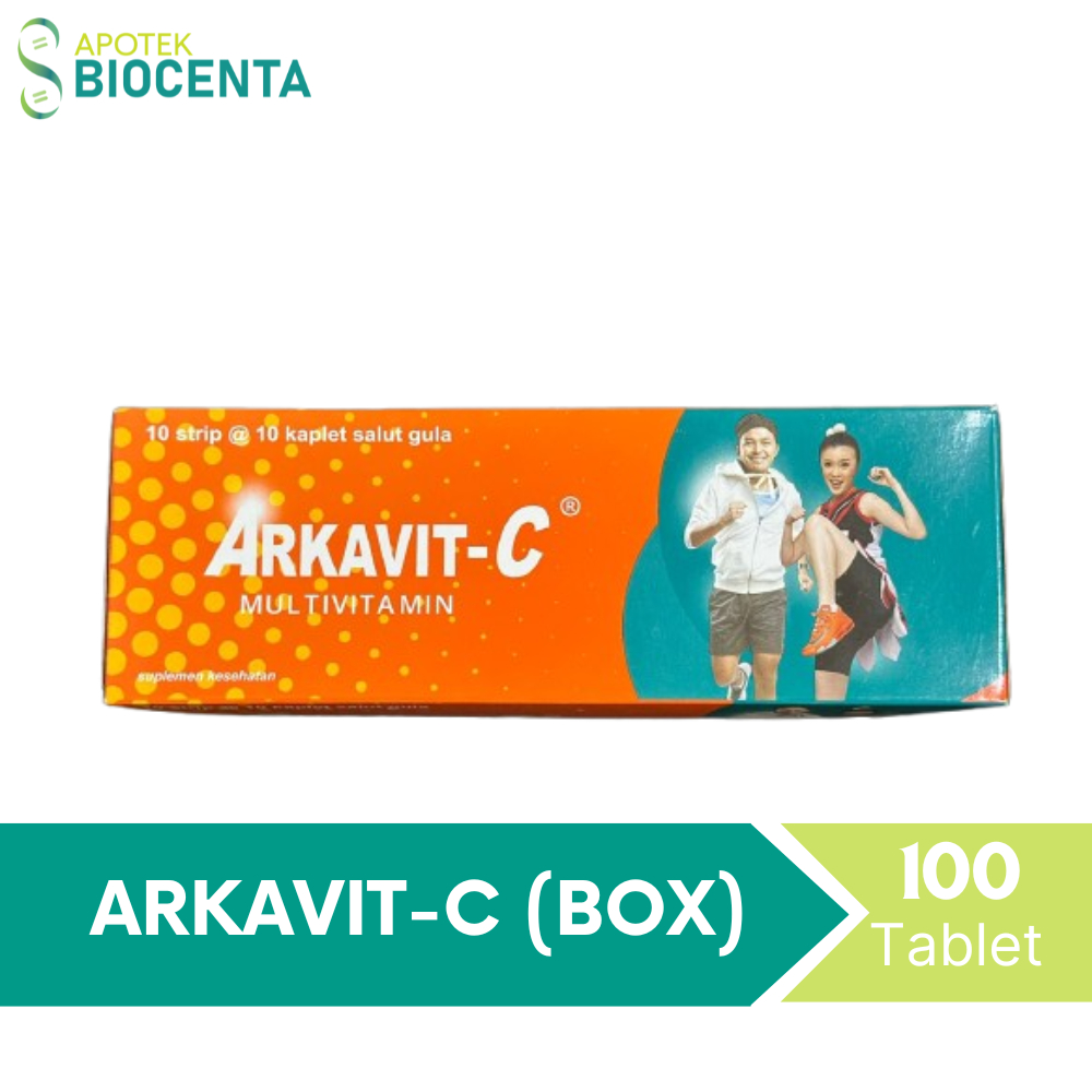 Jual Arkavit C Multivitamin PER BOX ISI 100 | Shopee Indonesia