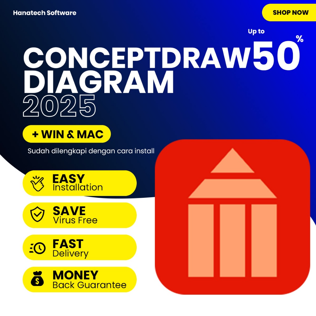 Jual ConceptDraw DIAGRAM 17 [WIN & MAC] | Shopee Indonesia