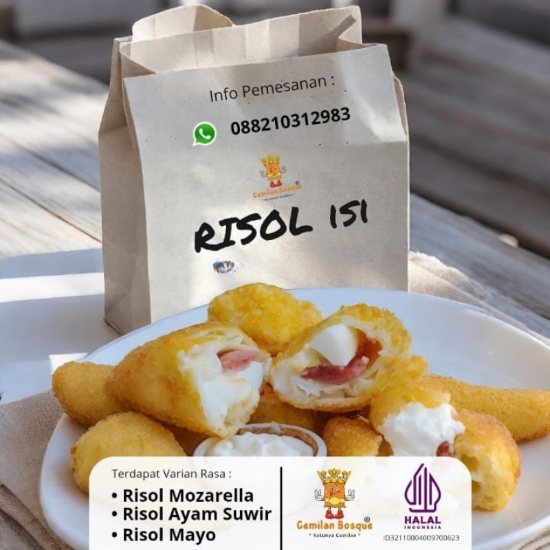 Jual Risol Frozen Isi 10 PCS (tempat thinwall) | Shopee Indonesia