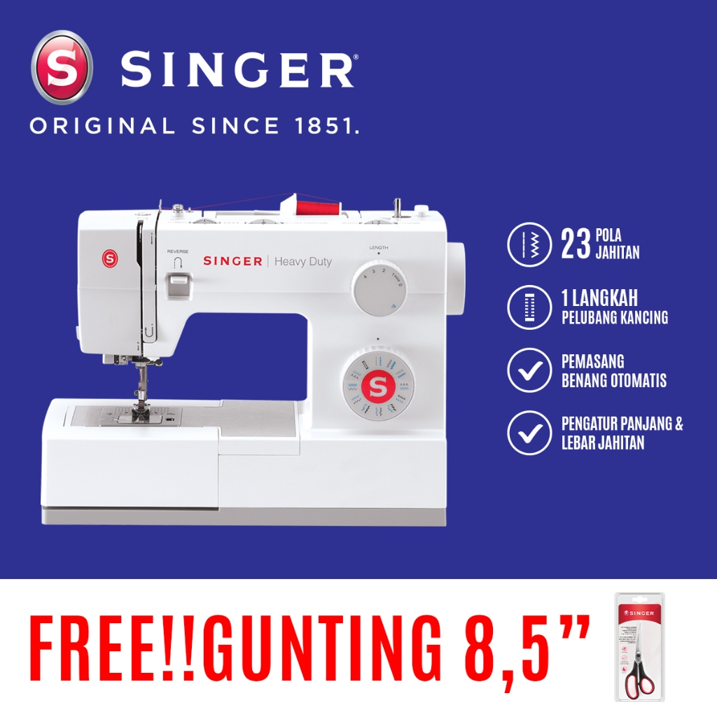 Jual Mesin Jahit SINGER Scholastic Series 5523 | Shopee Indonesia