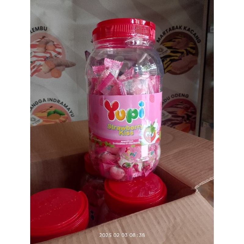 Jual 1dus permen yupi isi 6 toples | Shopee Indonesia