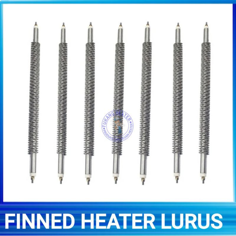 Jual Finned Heater Lurus dia pipa 11 mm x Panjang pipa 90 cm x 220 Volt ...