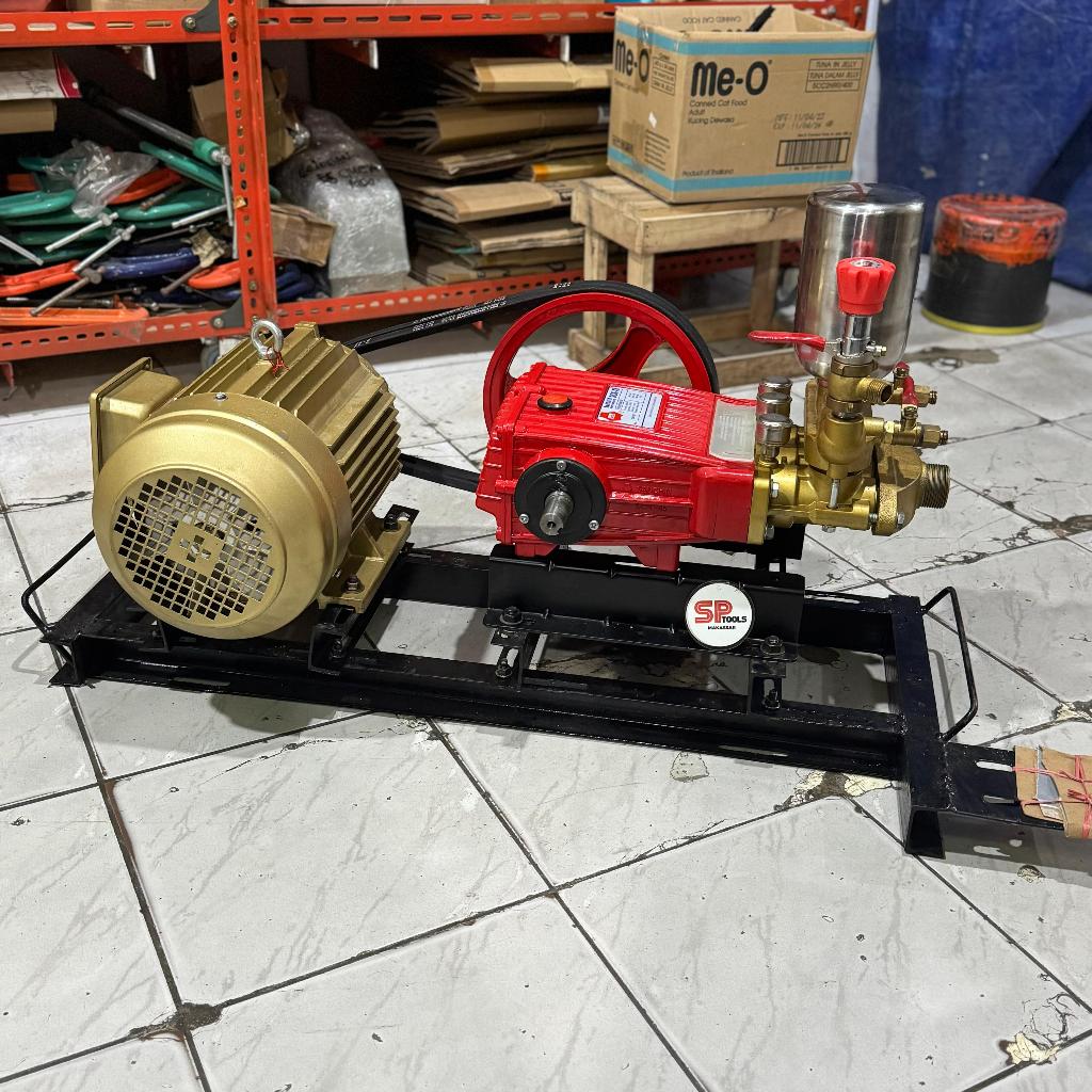 Jual MESIN SEMPROT AIR / POWER SPRAYER JET CLEANER STIM MOBIL HEAVY DUTY SANCHIN 45 + DINAMO ...