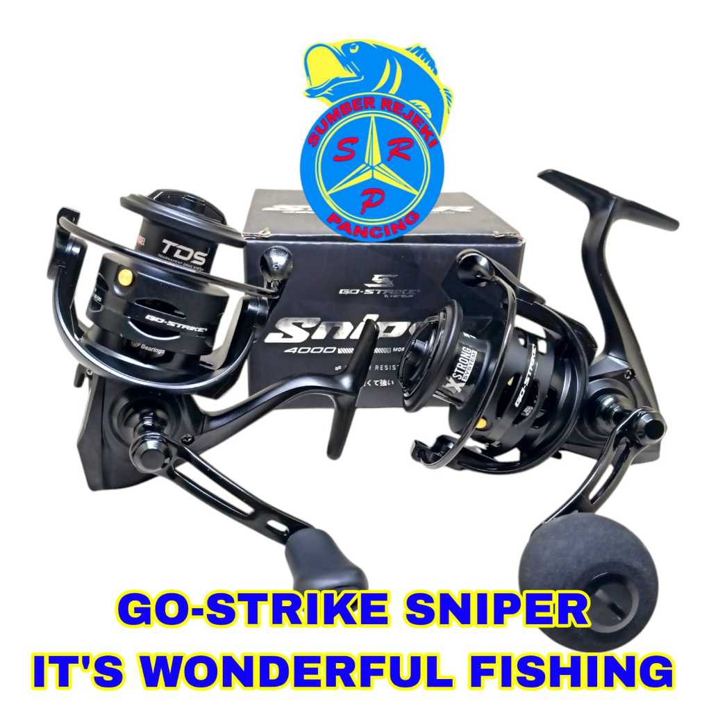 Jual Reel Go Strike By Versus Sniper 1000 2000 3000 4000 6000 | Shopee ...