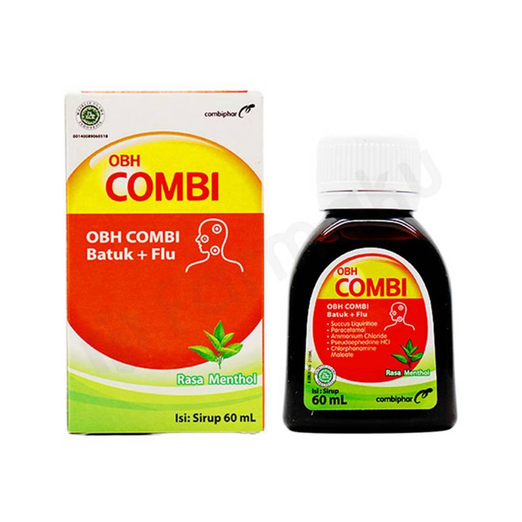 Jual OBH Combi Batuk Plus Flu Jahe 60ml | Shopee Indonesia