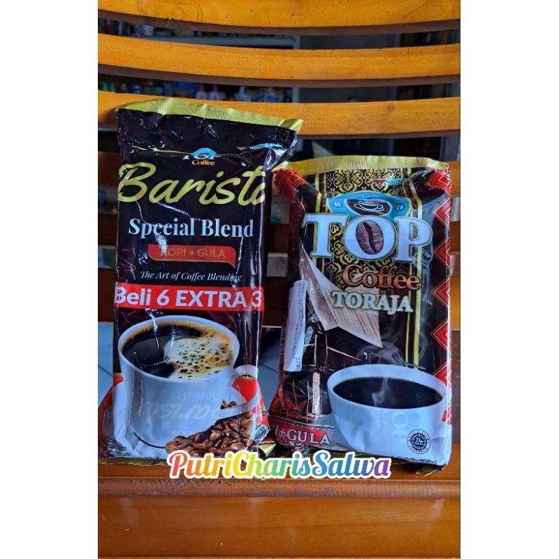 Jual Top Coffee Barista Toraja Kopi+Gula 9sachet | Shopee Indonesia