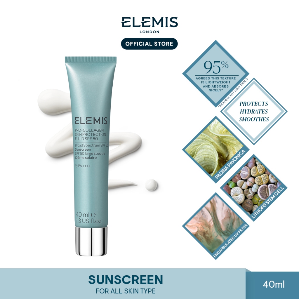 Jual Elemis - Pro-Collagen Skin Protection Fluid SPF 50 40 ml ...