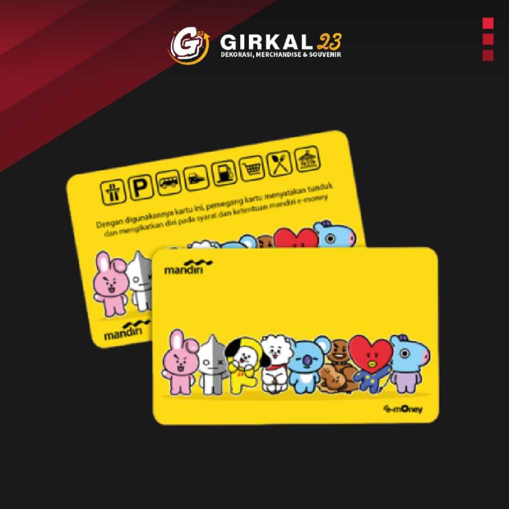 Jual E-Money Emoney Custom UV Ink | Cetak E Money Custom | Shopee Indonesia