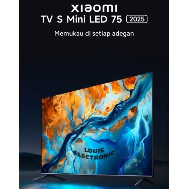 Jual XIAOMI TV S Mini LED 75" 2025 GARANSI RESMI | Shopee Indonesia